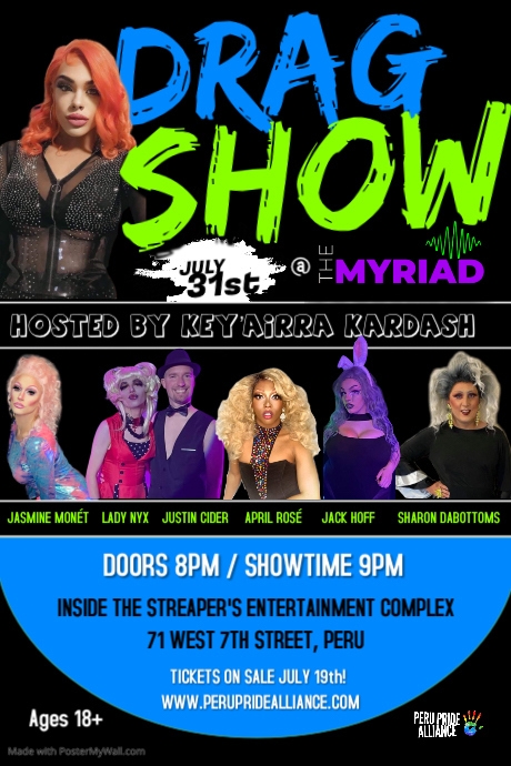 Copy of Copy of Pride Festival Event Color run flyer | PosterMyWall