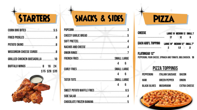 OBC Menu Side1 Summer 2021 | PosterMyWall