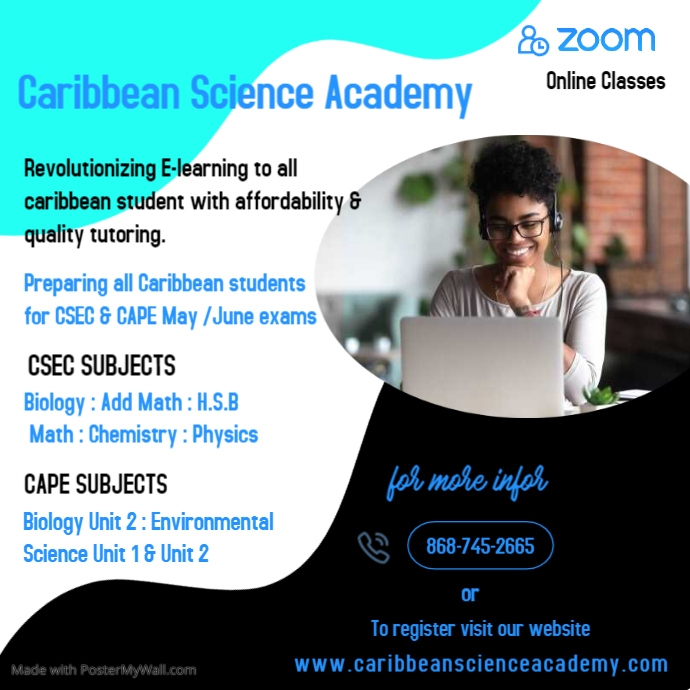Copy of Zoom Online Classes Social Media Post | PosterMyWall