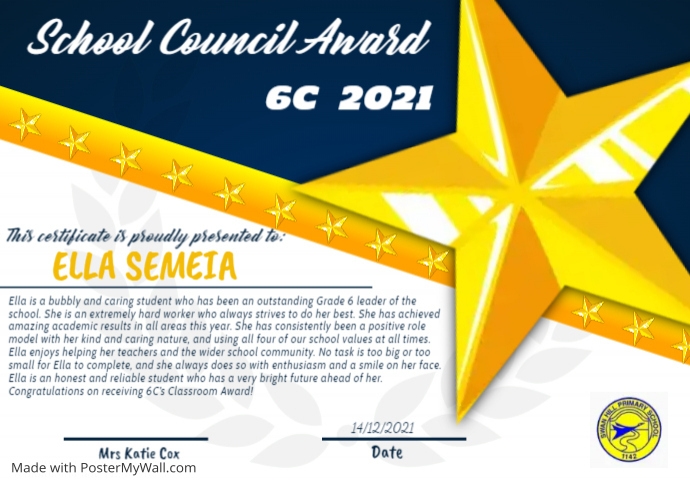 Copy of 6C Ella | PosterMyWall