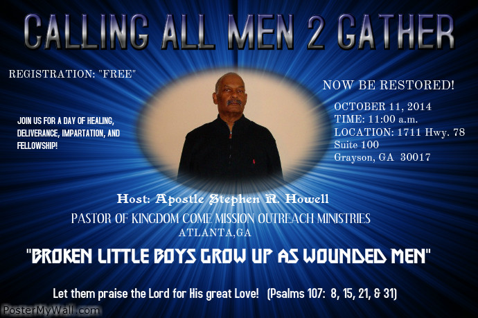 Mens Fellowship | PosterMyWall