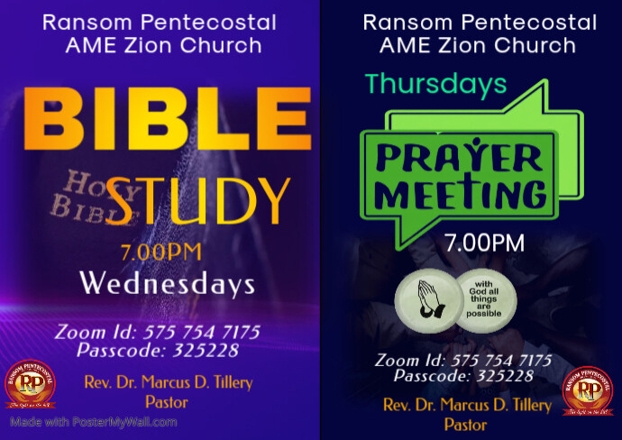 Copy of Bible study conference poster template (3) | PosterMyWall