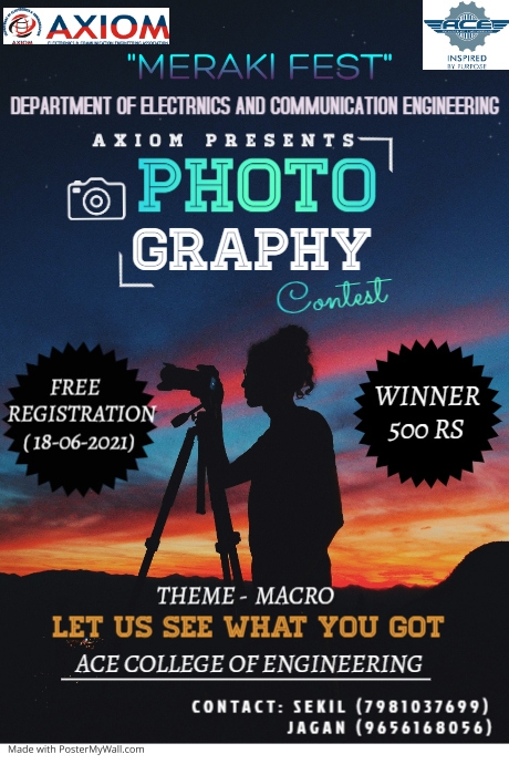 Copy of Photography Contest Poster | PosterMyWall