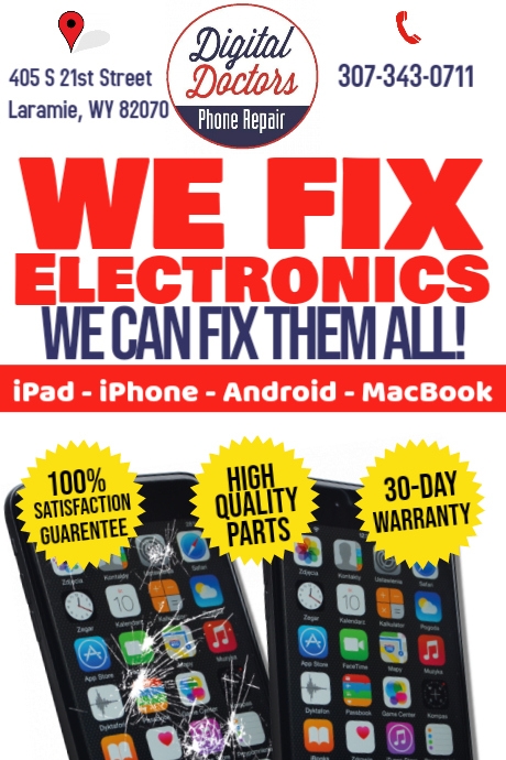 Copy of Mobile Phone Repair Poster | PosterMyWall