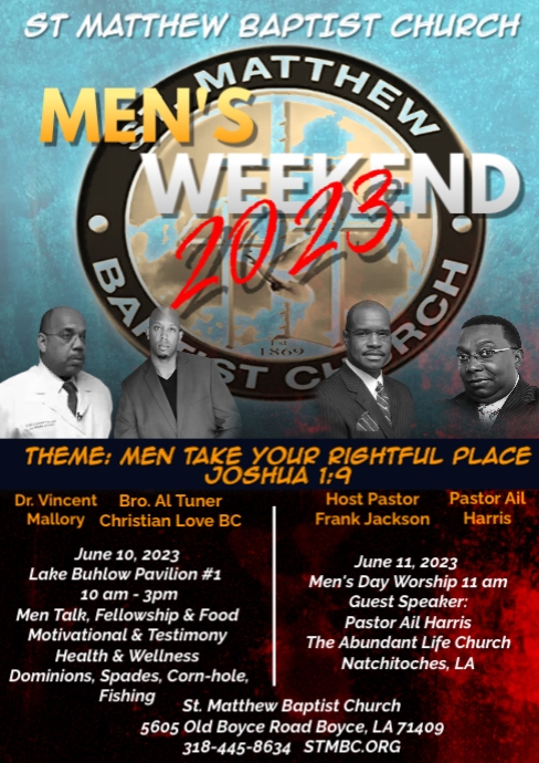 men's sunday flyer template design | PosterMyWall