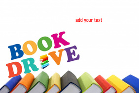 3,240+ book drive Customizable Design Templates | PosterMyWall