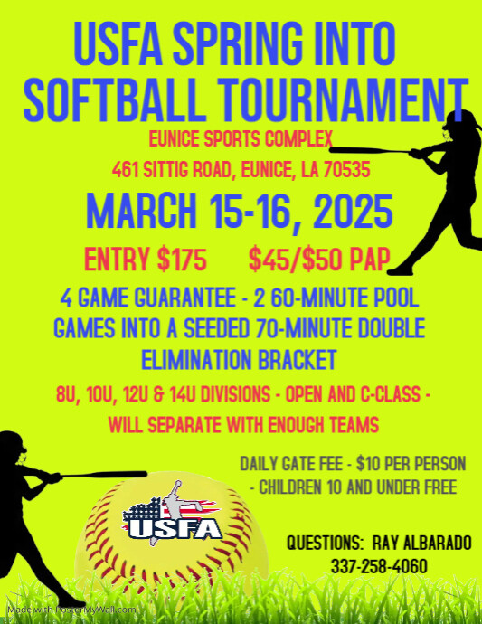 2024 SWINGING INTO SPRING | PosterMyWall