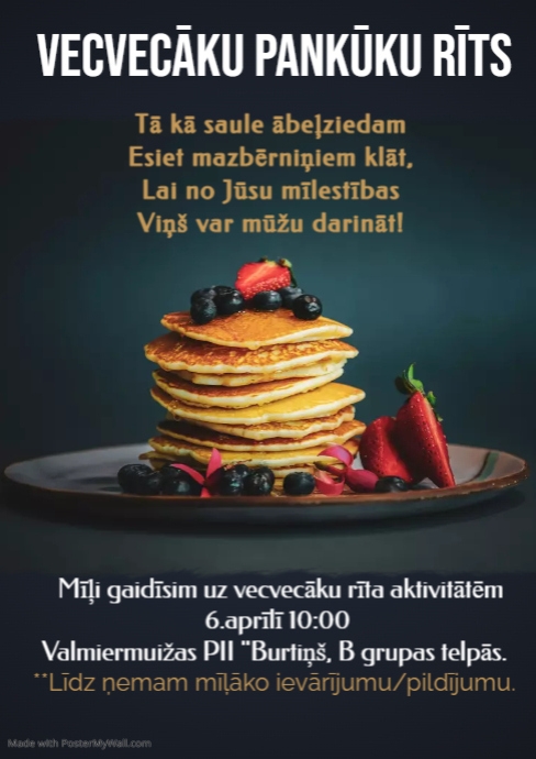 Pancake Tuesday flyer | PosterMyWall