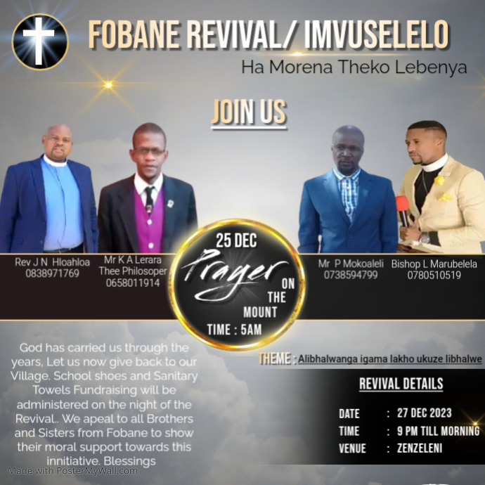 Fobane Revival | PosterMyWall