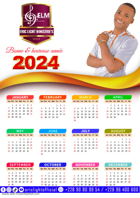 2024 calendar | PosterMyWall
