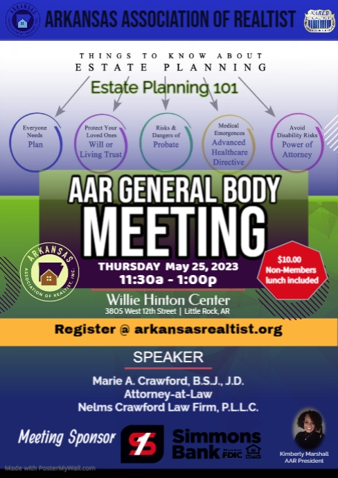 General Body Meeting Flyer | PosterMyWall