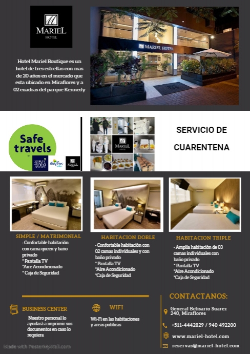 Copia de Regal Hotel Advert Flyer | PosterMyWall