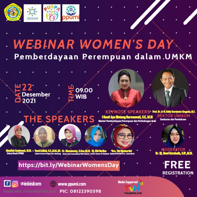 Webinar Women's day | PosterMyWall