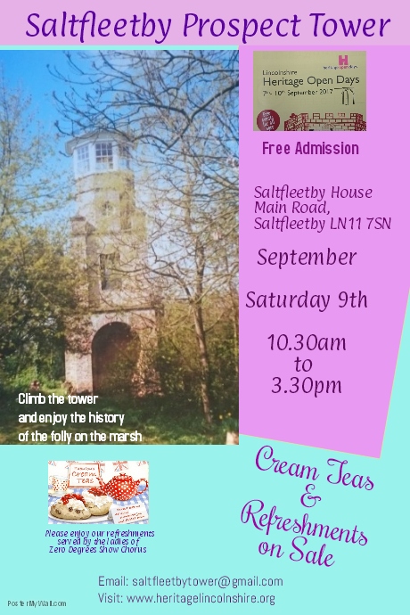 Copy of Saltfleetby Prospect Tower - Heritage Open Days | PosterMyWall