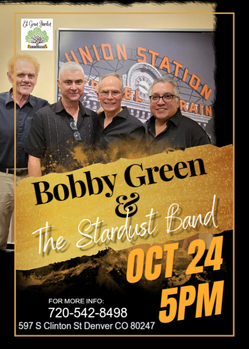 Bobby Green & the stardust band | PosterMyWall