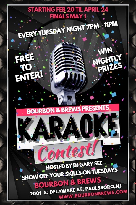 karaoke contest | PosterMyWall
