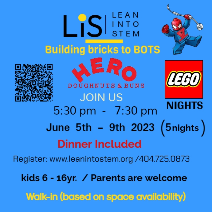 Copy of Free Flyer LEGO - Virtual Robotic Class Flyer (11) | PosterMyWall