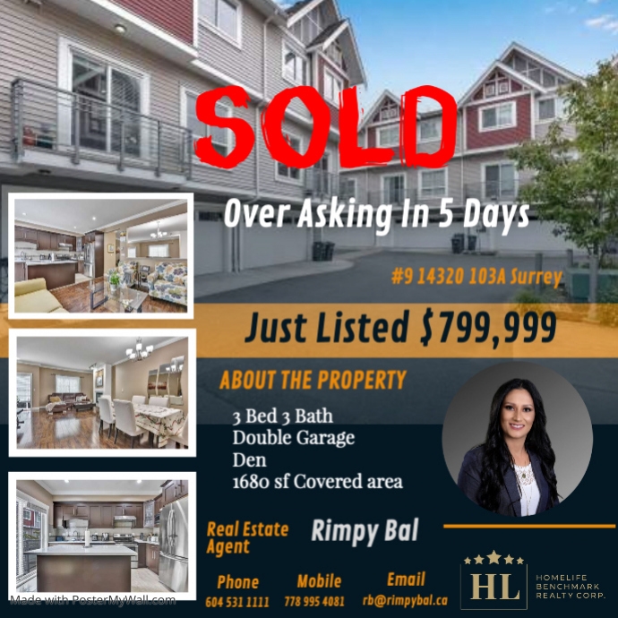 Copy of #9 14320 103A Ave | PosterMyWall