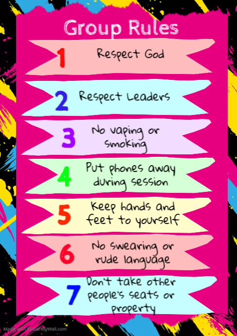 Classroom Rules Flyer | PosterMyWall