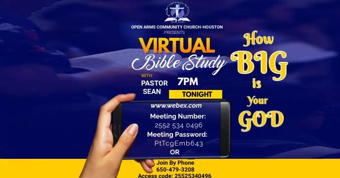 virtual bible study | PosterMyWall