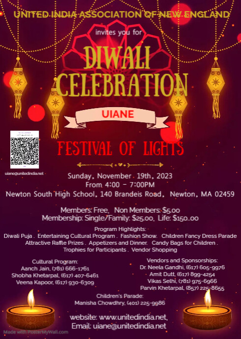 Diwali party invitation | PosterMyWall