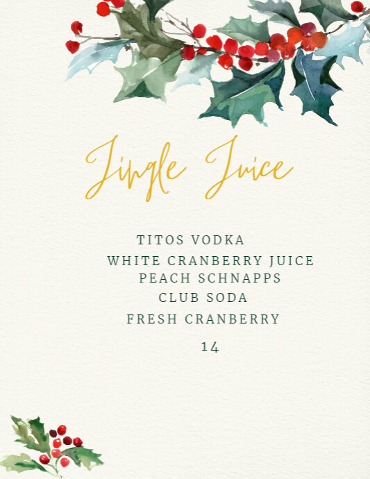 HolidayCocktailBuffetSigns2023_Southern | PosterMyWall