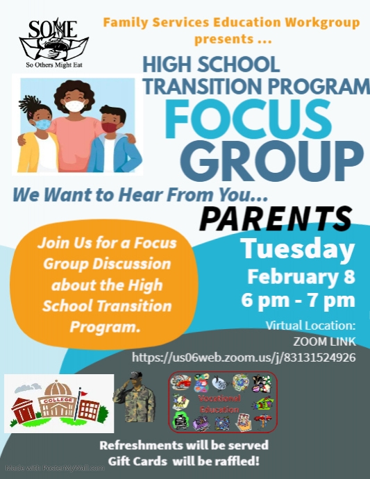 Copy of Parent Focus Group Discussion Flyer | PosterMyWall