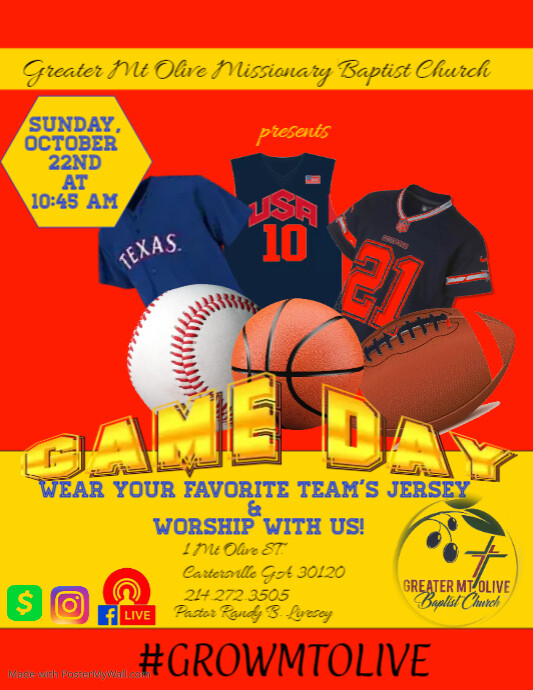 Jersey Day 2020 | PosterMyWall