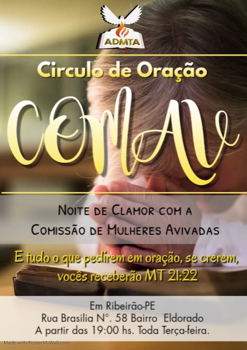 Cópia de Church prayer week Flyer | PosterMyWall