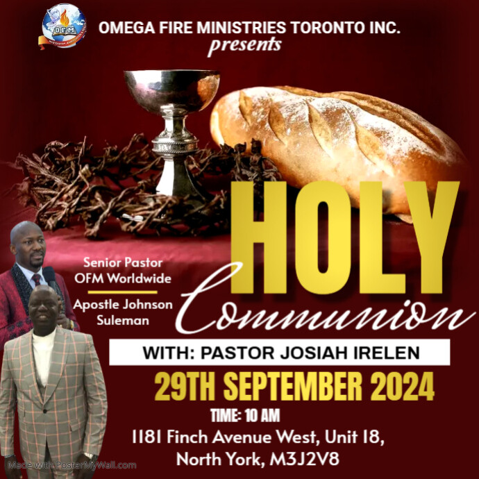 holy communion | PosterMyWall