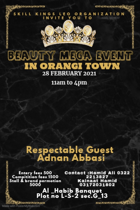 Copy of Prom Gala Night Flyer Template | PosterMyWall