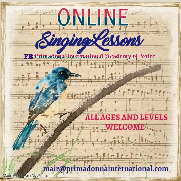 Copy of Singing Lessons Classes Ad Template | PosterMyWall