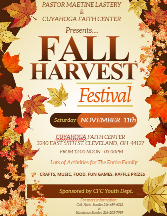 Fall Festival Flyer | PosterMyWall