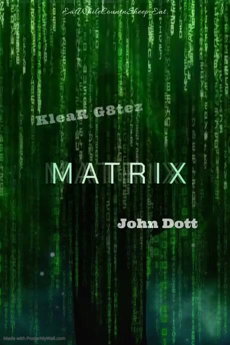 Matrix Simulation Movie | PosterMyWall