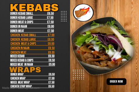 Food Menu - Restaurant Promo - Restaurant Pos | PosterMyWall
