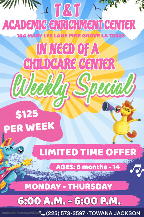 Kids Summer Camp Poster Template | PosterMyWall