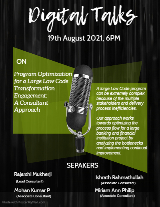 Copy of Live Broadcast Flyer Template | PosterMyWall