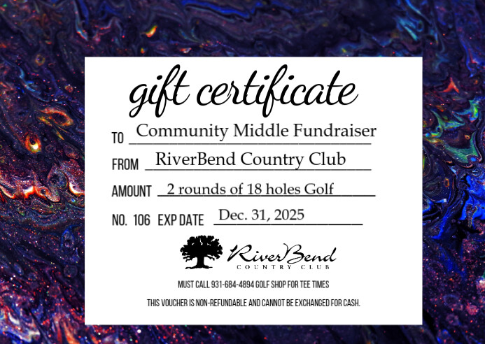 Copy of Copy of Gift Certificate | PosterMyWall