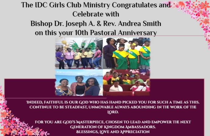 IDC GIRLS CLUB - HALF PAGE | PosterMyWall