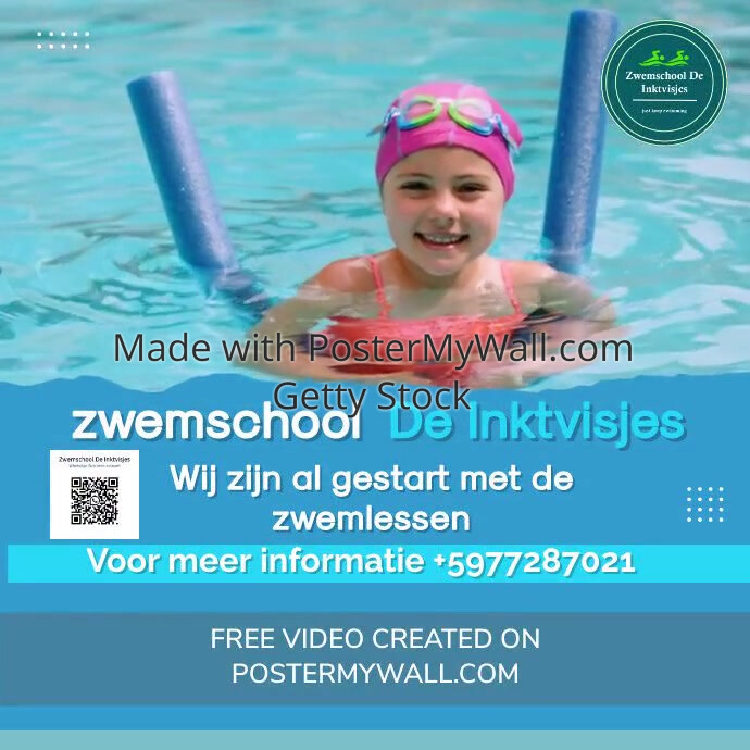 Swimming Lessons Video Ad | PosterMyWall