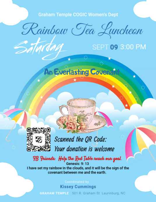 Find-A-Rainbow Day flyer template | PosterMyWall