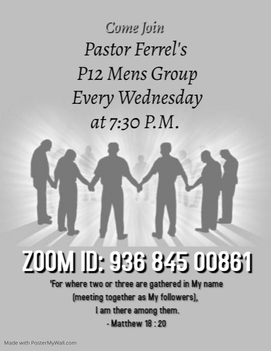 Pastor's G12 | PosterMyWall