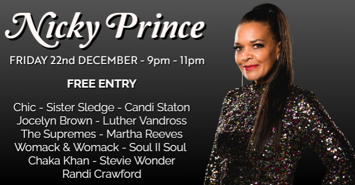 Copy of Nicky Prince Event Cover | PosterMyWall