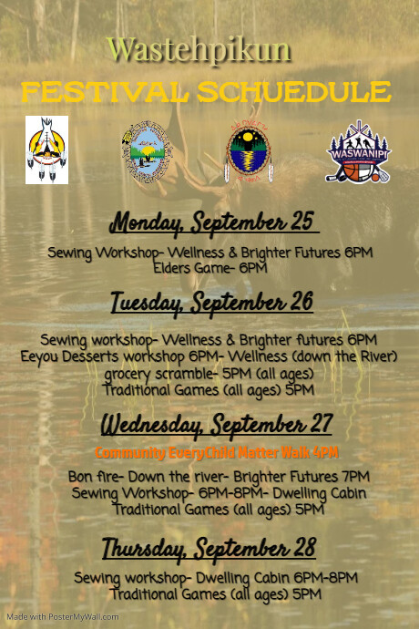 November Events Poster | PosterMyWall