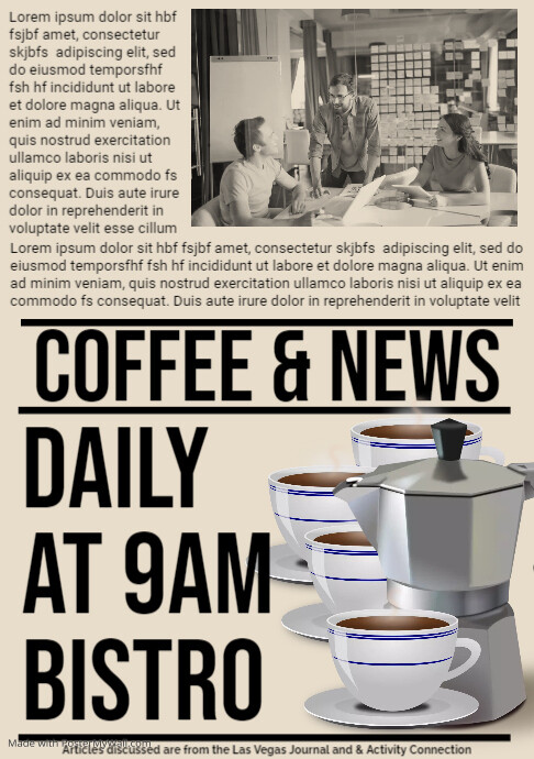 Newspaper template | PosterMyWall