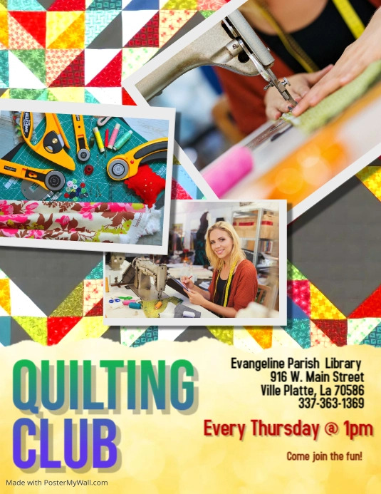 quilting Lessons Instruction Flyer template | PosterMyWall