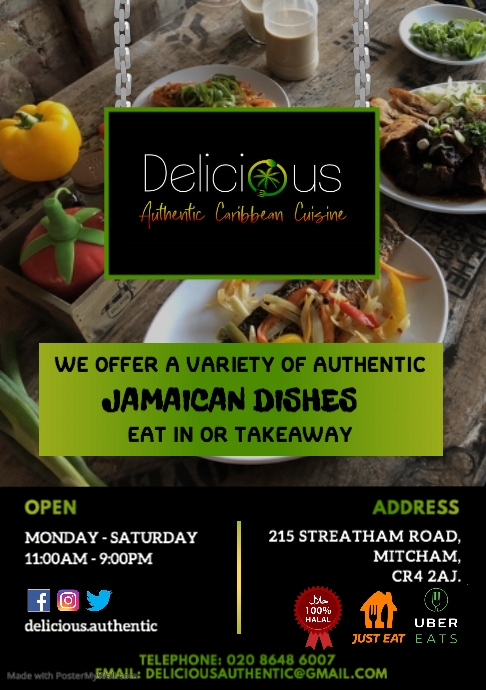 Copy of Delicious Flyer Front | PosterMyWall