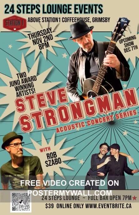 11x17 animated poster Strongman Szabo Nov2 (1) | PosterMyWall