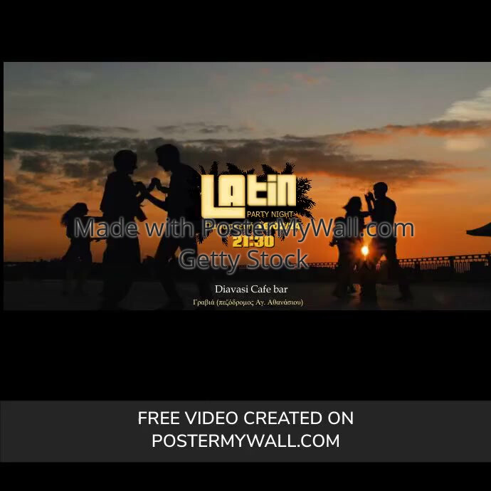 Latin Party Night Salsa Party Event Latin | PosterMyWall