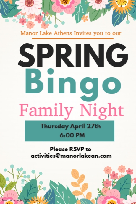 spring party invitation | PosterMyWall